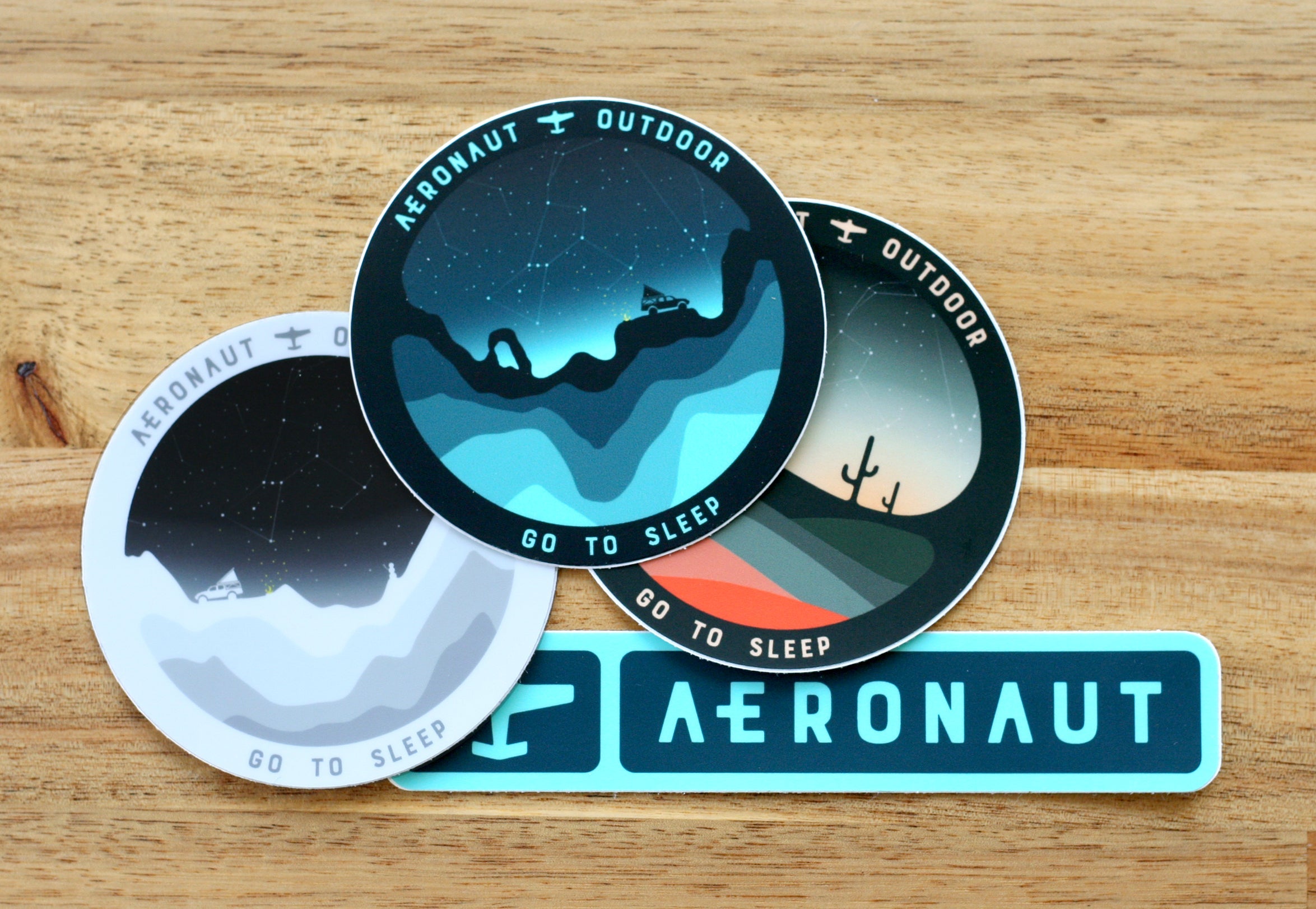 Slap Pack (4 stickers) – Anderson Overland Outfitters